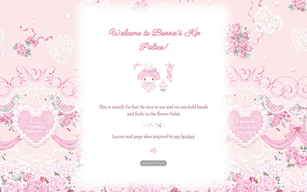 Bonnie's Kin Palace!